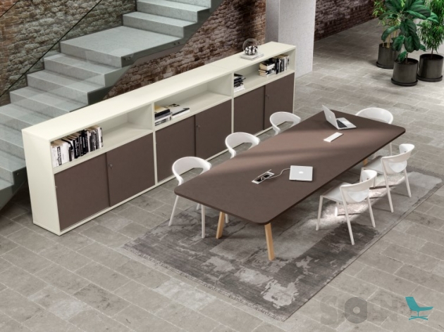 Alea - Atreo Wood - Conference Table - Rectangle - Sioen Furniture