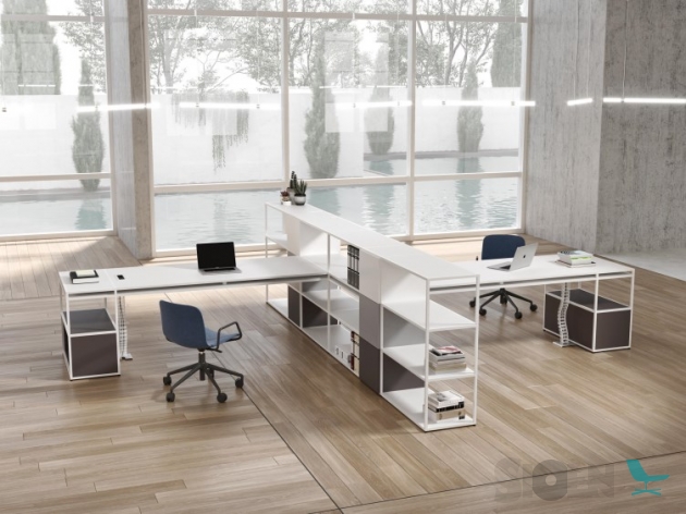 Alea - Q18 Desk - Sioen Furniture