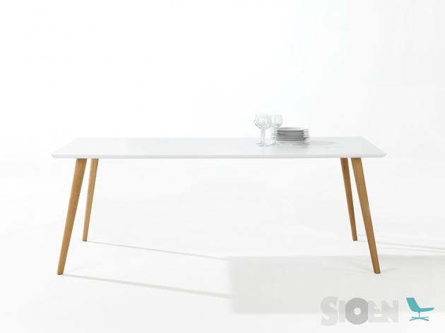 Arper Gher Rectangular Top Sioen Furniture