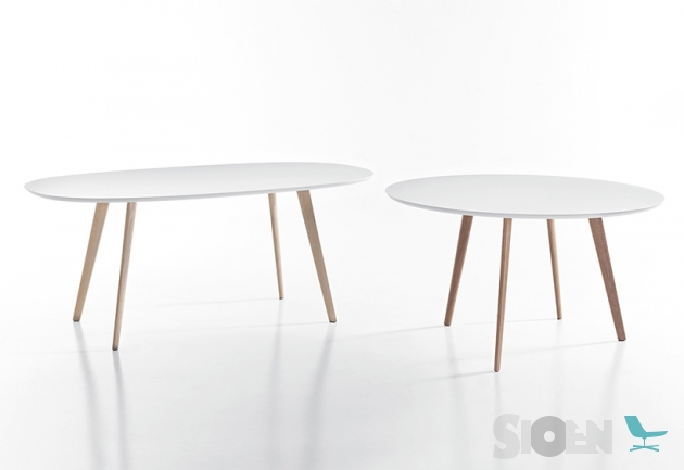 Arper Gher Oval Top Sioen Furniture